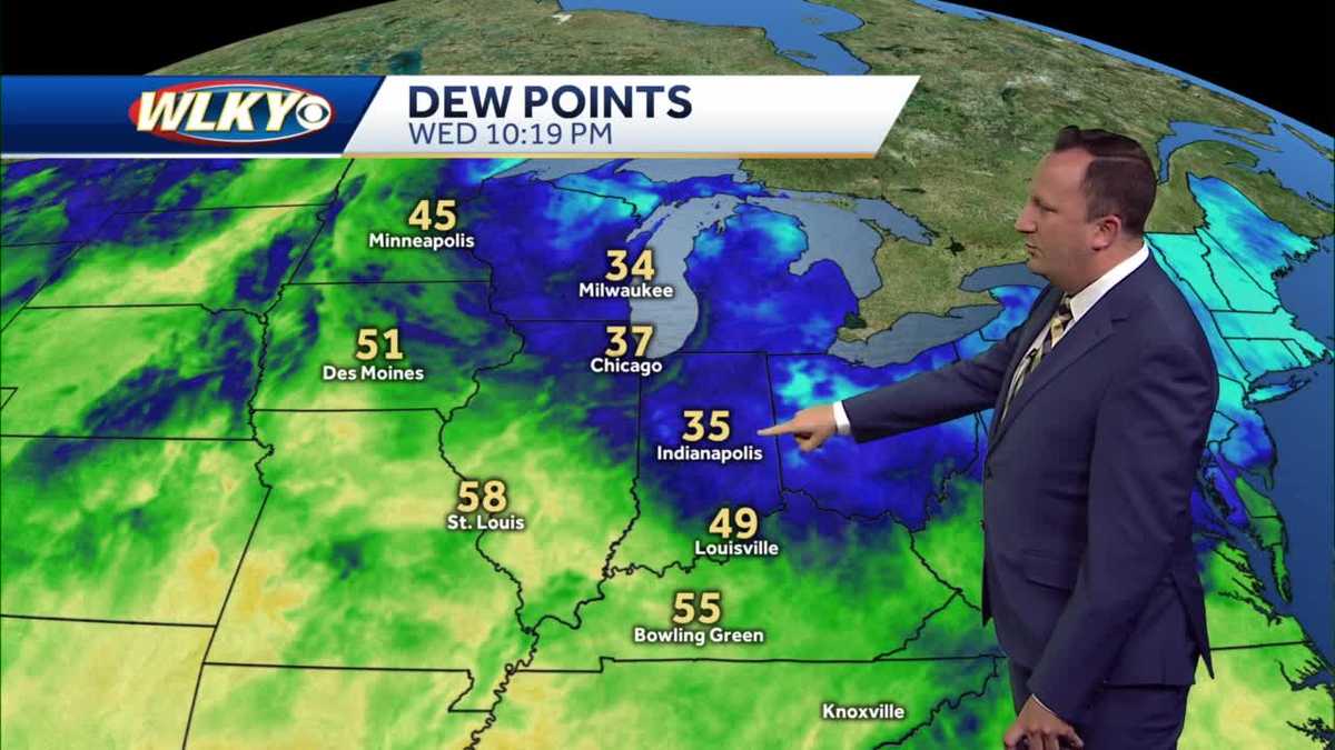 A cool night, warm & pleasant Thursday