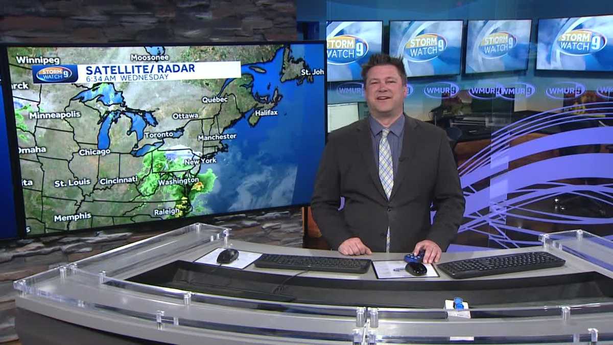 Watch: Cool day as clouds build