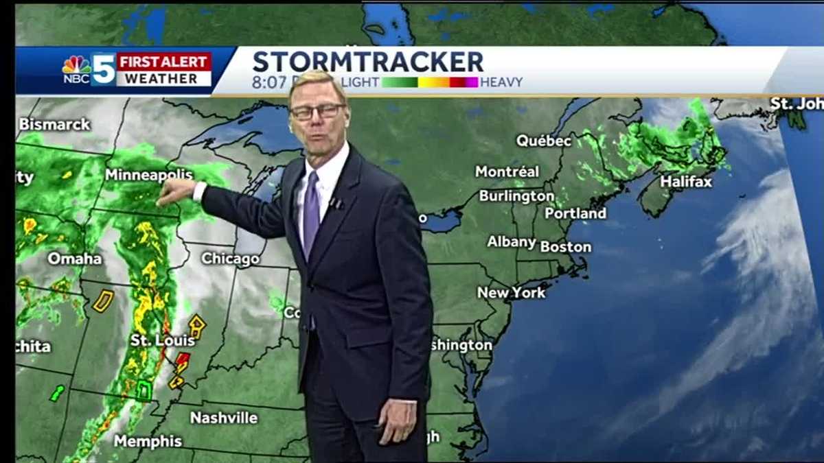 Video: Tom Messner is looking at a warmer Wednesday.