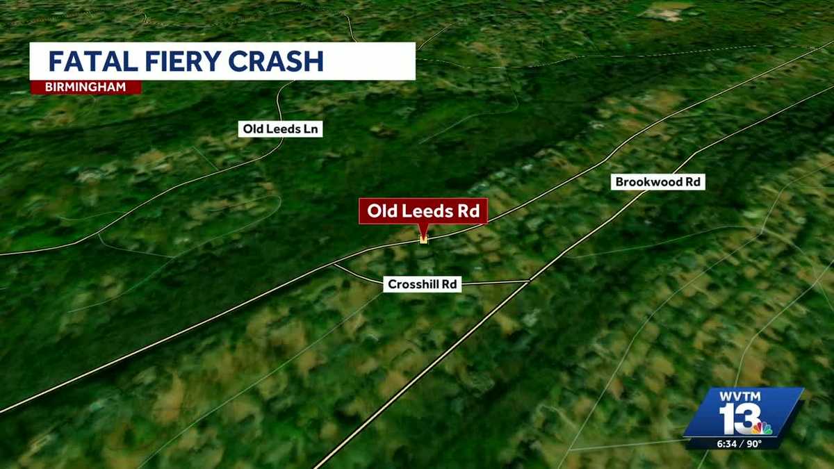 Crash involving fire in Mountain Brook leaves 22-year-old man dead