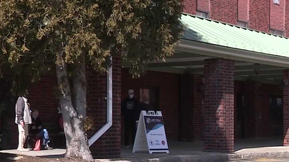 Mobile COVID-19 vaccination team delivers second dose