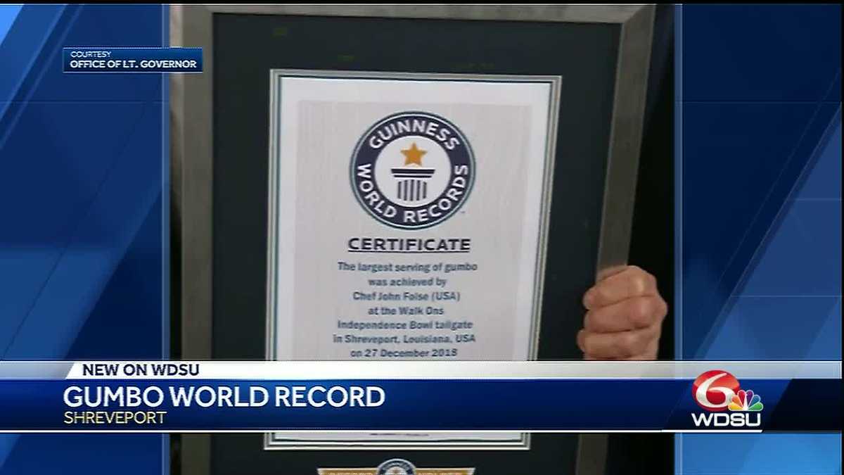 Baton Rouge chef cooks up Guinness world record-breaking 6,800 pounds ...