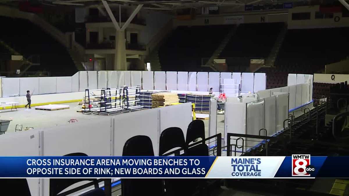 Cross Insurance Arena getting facelift before hockey season