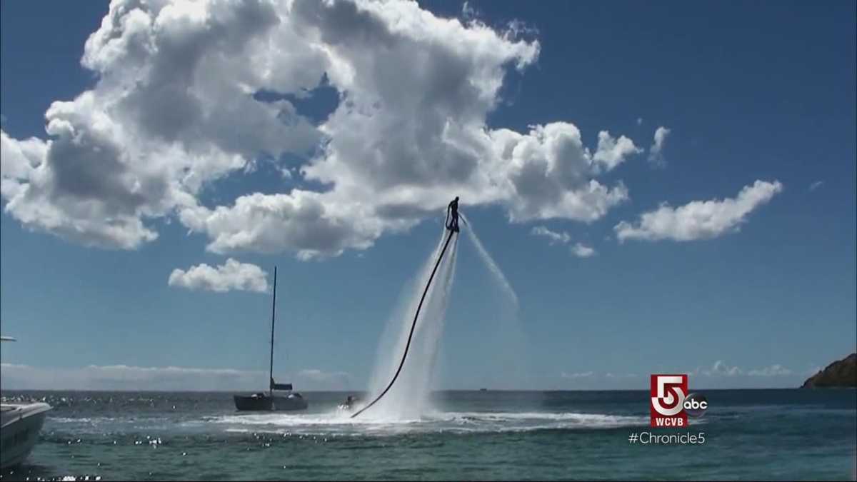 With a Few More Flyboarding Lessons...