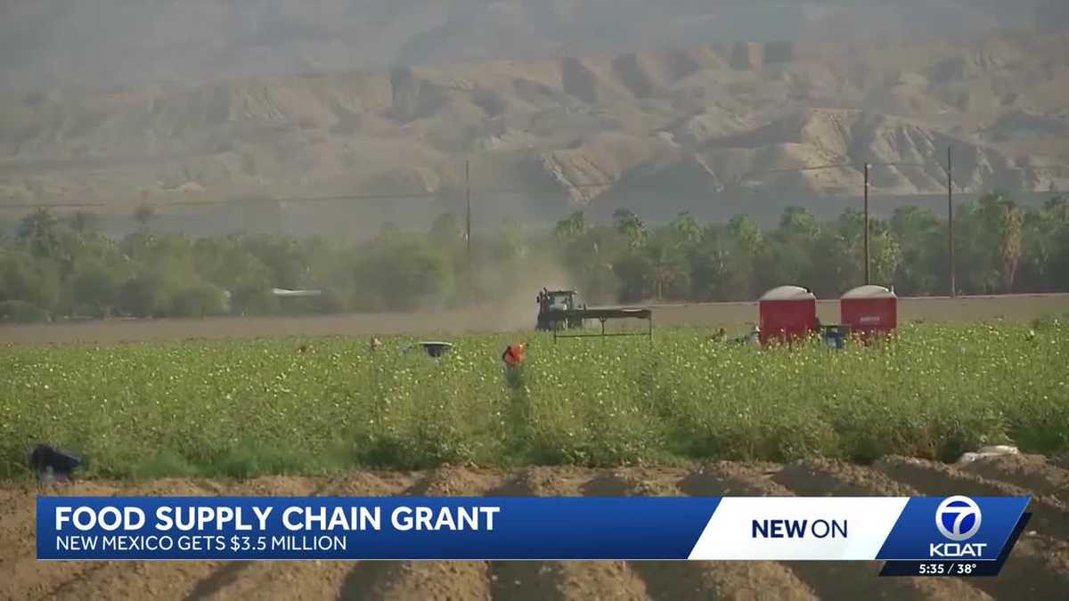 New Mexico federal grant to strengthen local food supply chain