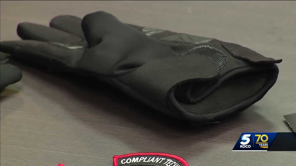 Oklahoma County jail shows de-escalation gloves that give off zap