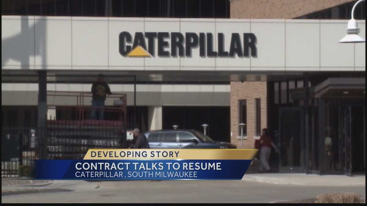Contract talks to resume at Caterpillar