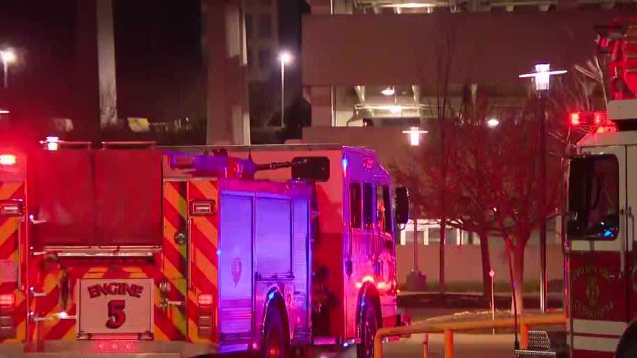 Omaha firefighters extinguish small fire inside CHI Health Center