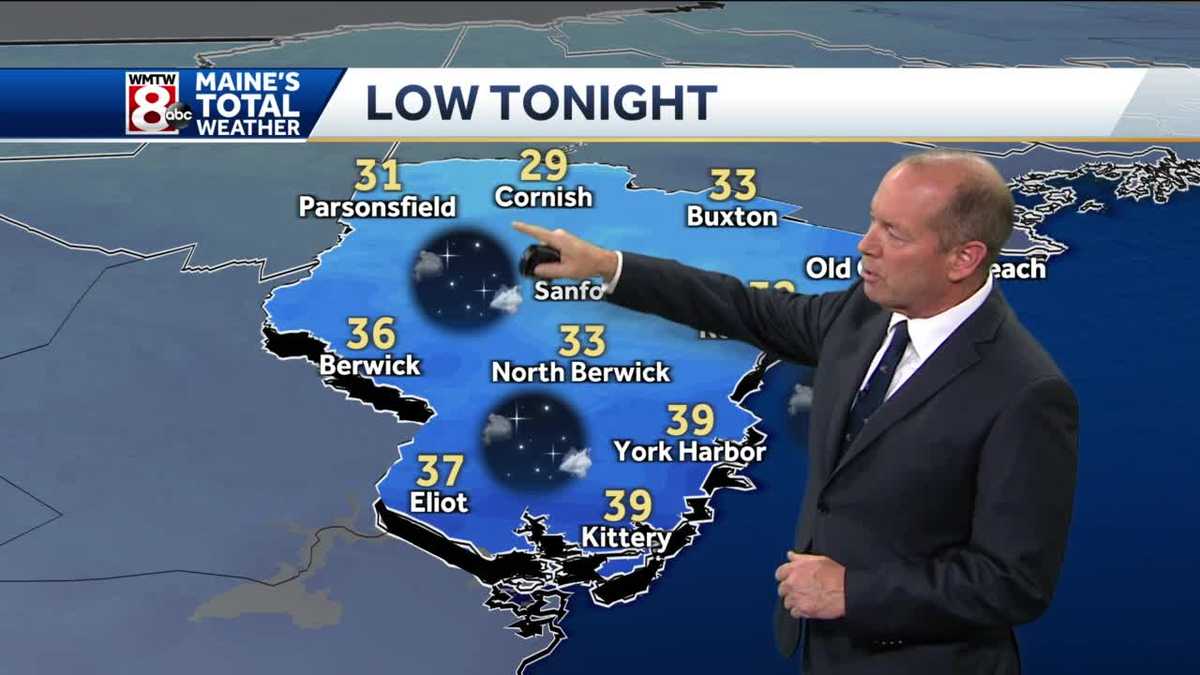 Mainly clear and quite chilly overnight