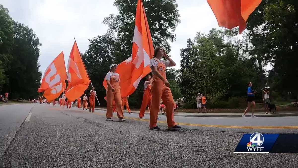 Clemson kicks off 50th 'First Friday Parade'