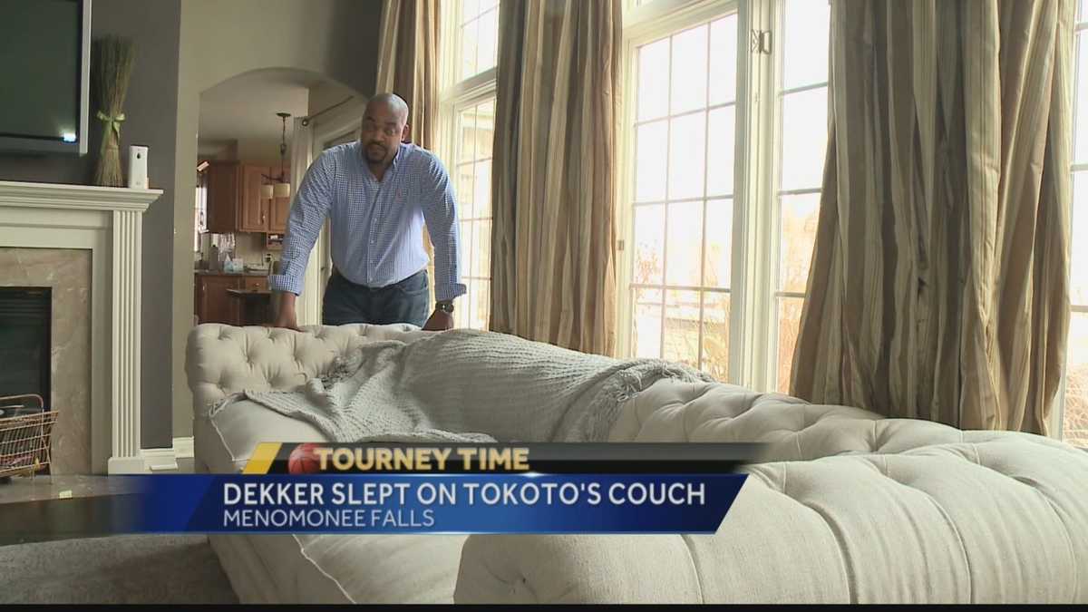 Sam Dekker used to crash on Tokoto family couch