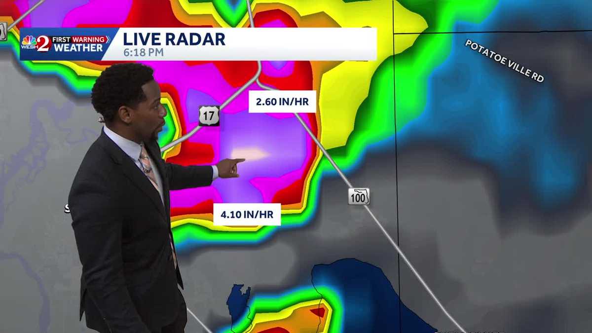 Severe Thunderstorms Surge In Central Florida - Wet Memorial Day