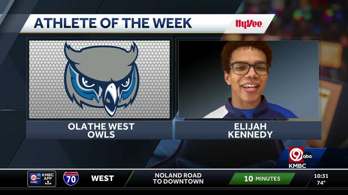 KMBC Hy-Vee Athlete of the Week: Elijah Kennedy, Olathe West