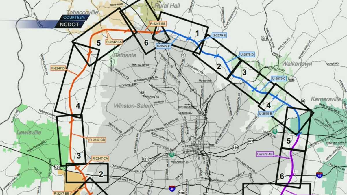 NCDOT awards contract for Winston Salem beltway
