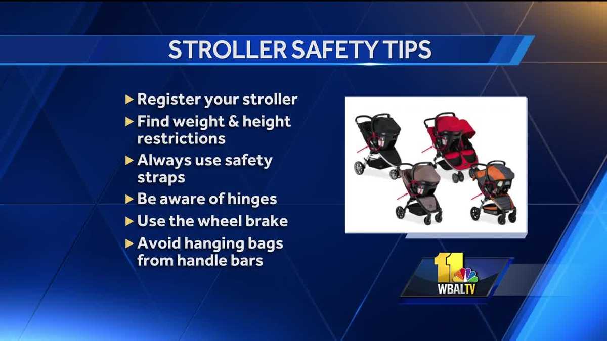 Stroller safety tips and advice