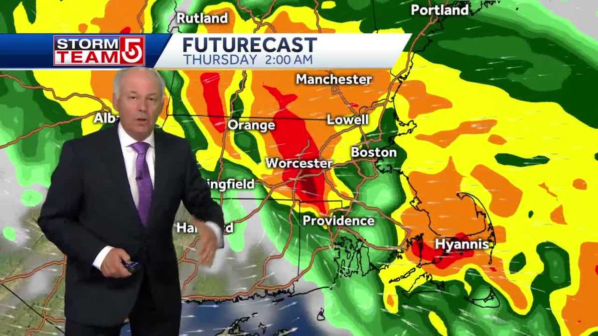 Video: Rain overnight, strong winds persist through Thursday
