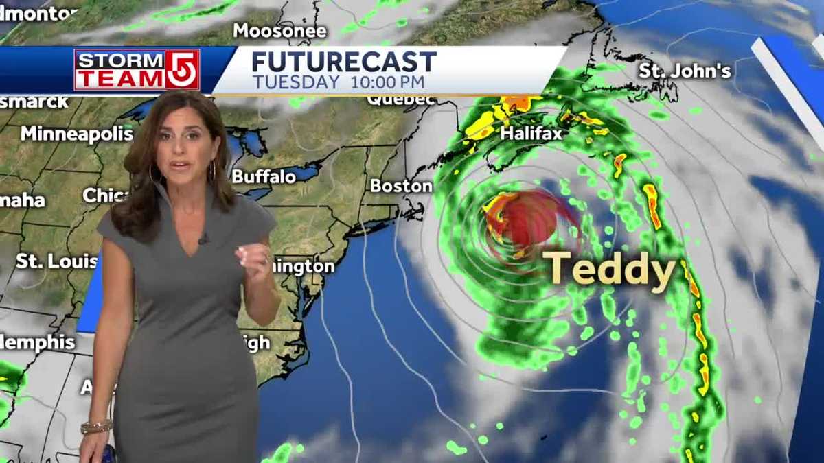 Video: Hurricane Teddy to impact weather Tuesday