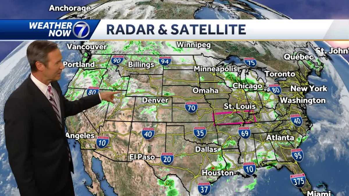 Tracking the next storm chance May 8