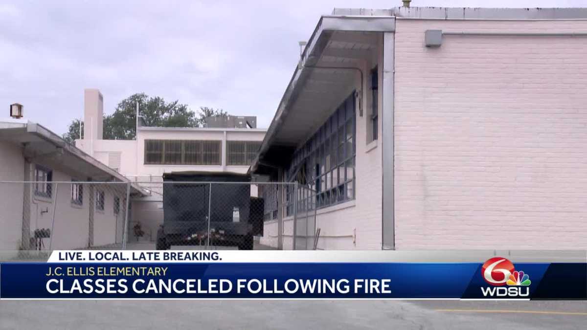 After fire at Metairie school, J.C. Ellis Elementary to reopen Monday