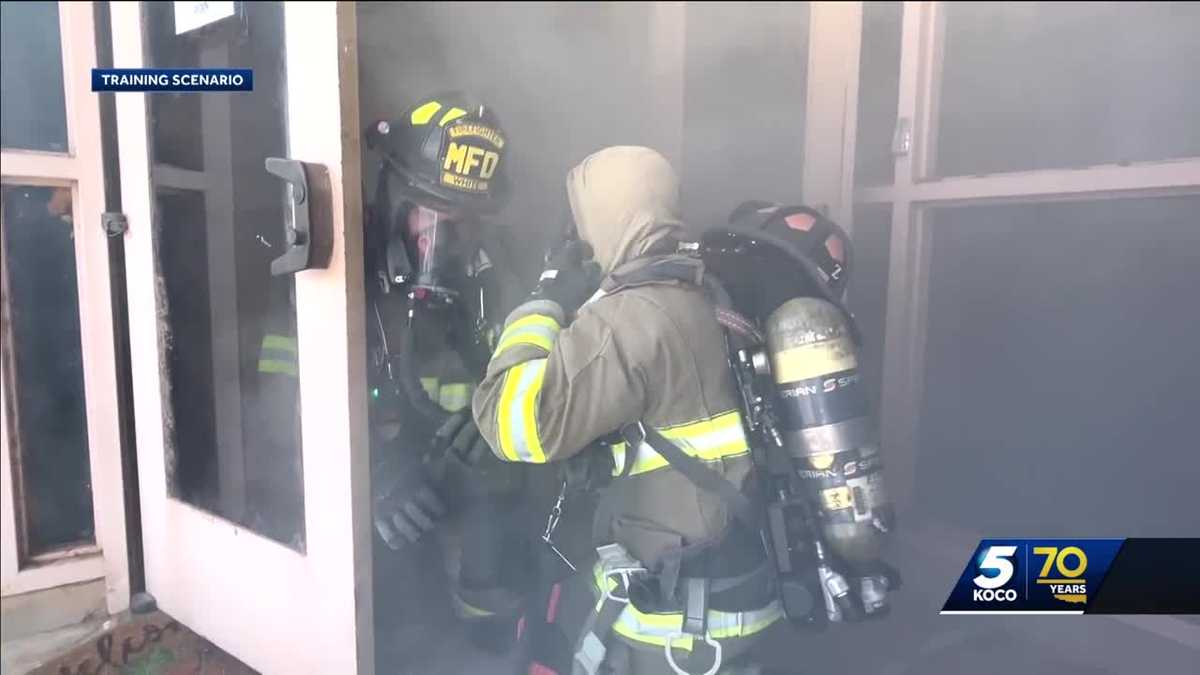 Moore firefighters undergo training to evacuate hoarder homes