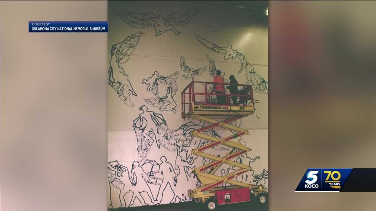 Artists who helped OKC heal after bombing return to create mural