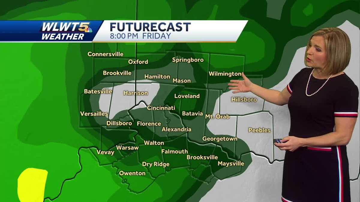 Wet weekend on the way