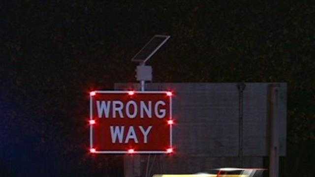 New signals put up to help stop wrong way drivers