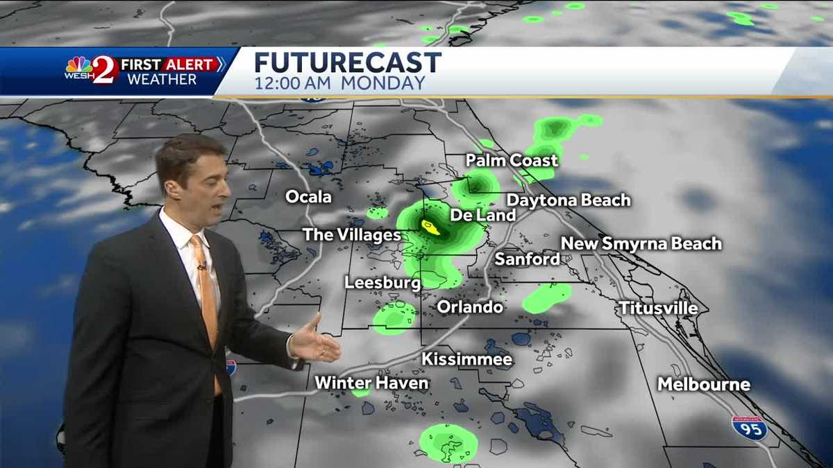 High temperatures for Sunday