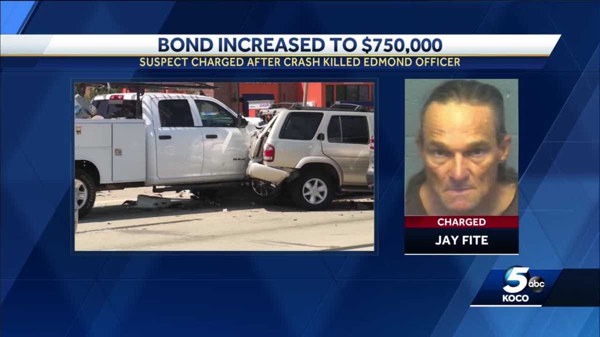 Bond increased for man charged with causing crash that killed Edmond ...