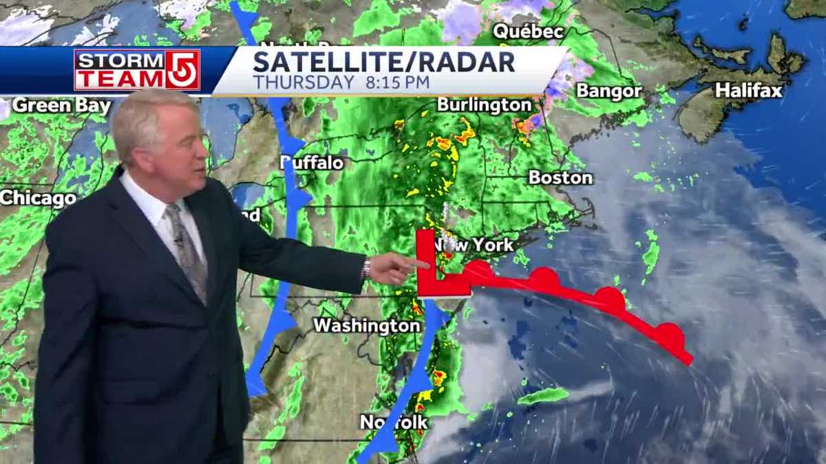 Video: Heavy rain overnight into Friday