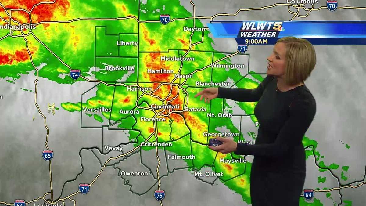 Less Rain This Afternoon