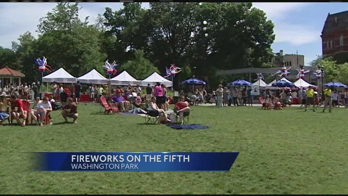Washington Park hosts Fireworks on the Fifth