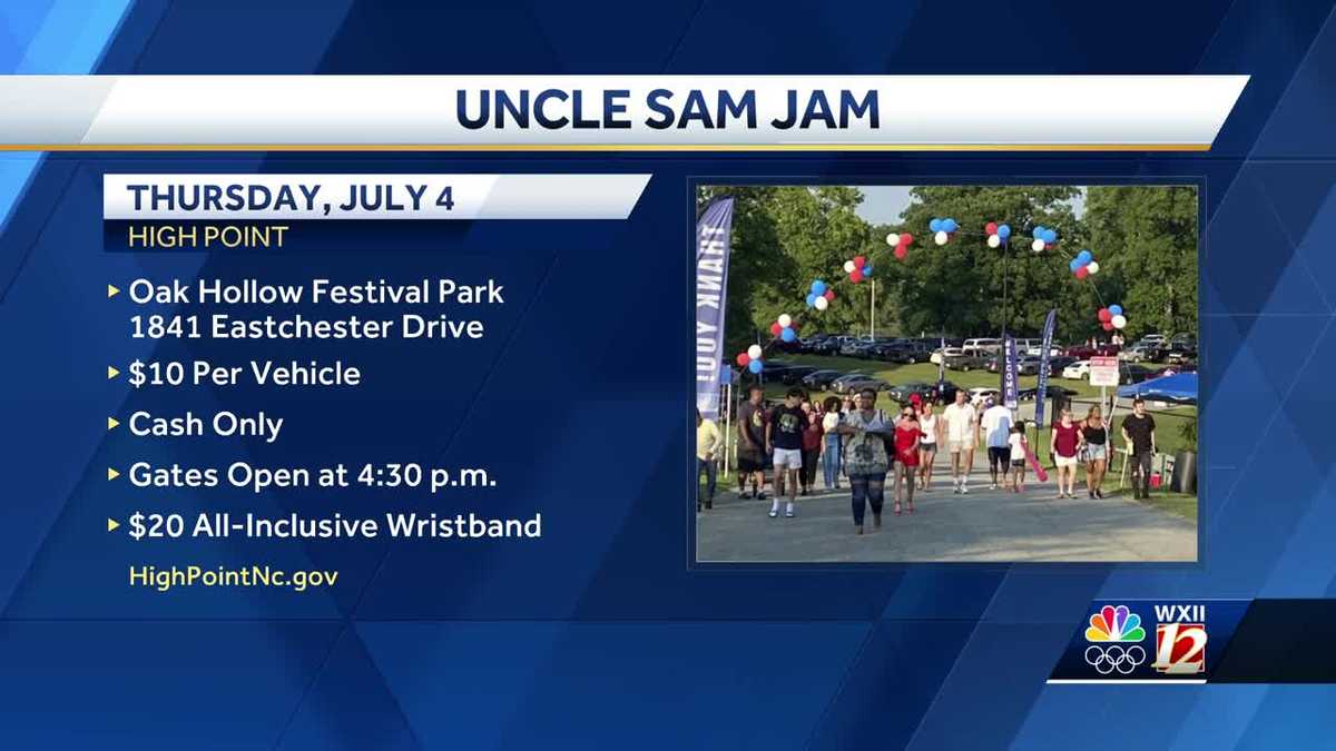 Uncle Sam Jam in High Point promises music, fireworks and more