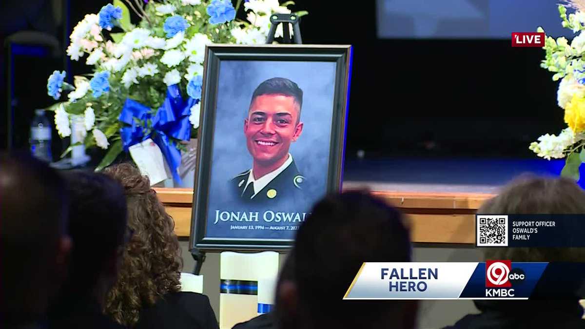 Fairway Police Department remembers life of Officer Jonah Oswald