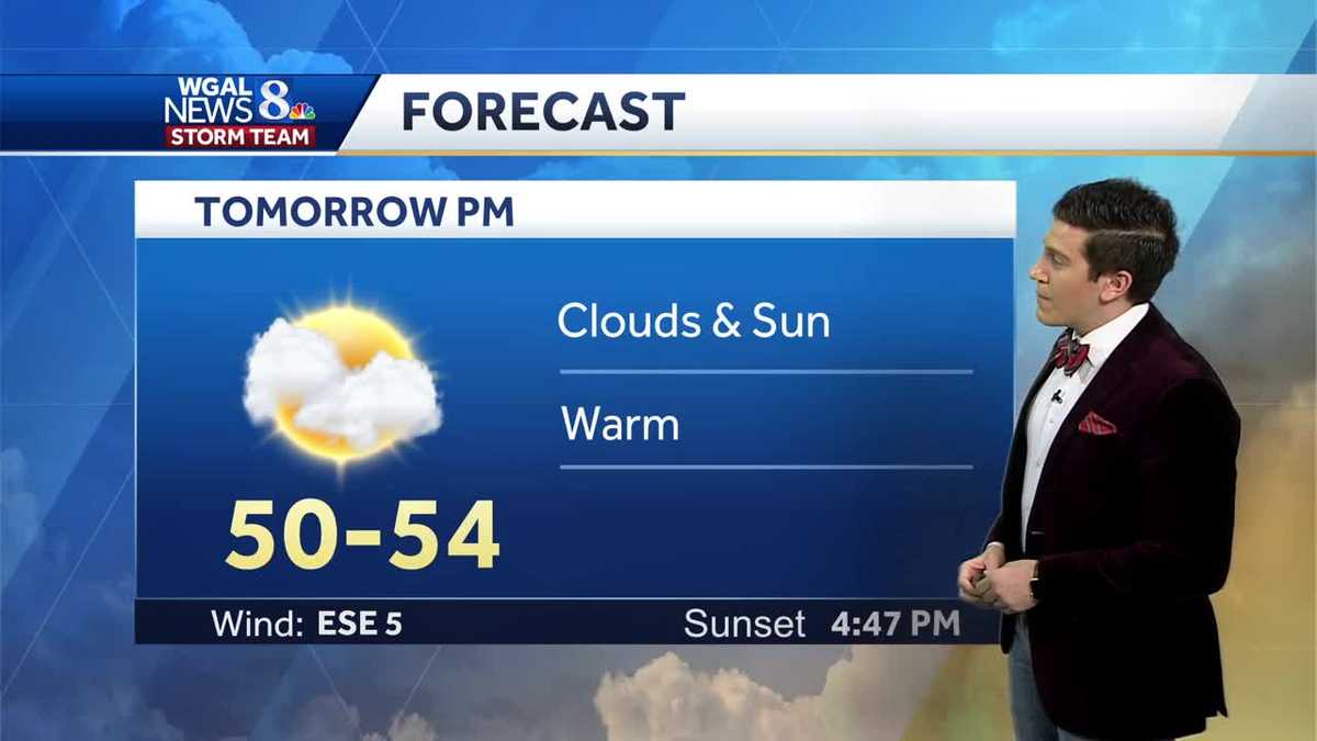 Gloomy Christmas Eve, milder and brighter on Christmas