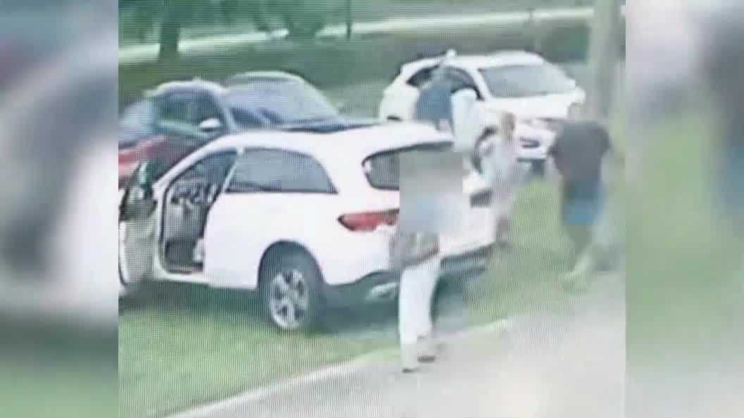 Surveillance video shows attempted abduction near Florida church