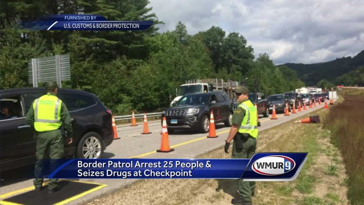 Dozens arrested at border patrol stop