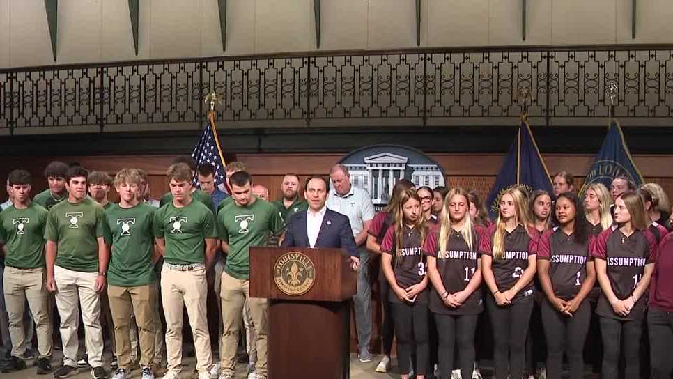 Greenberg honors Assumption softball, Trinity baseball for state ...