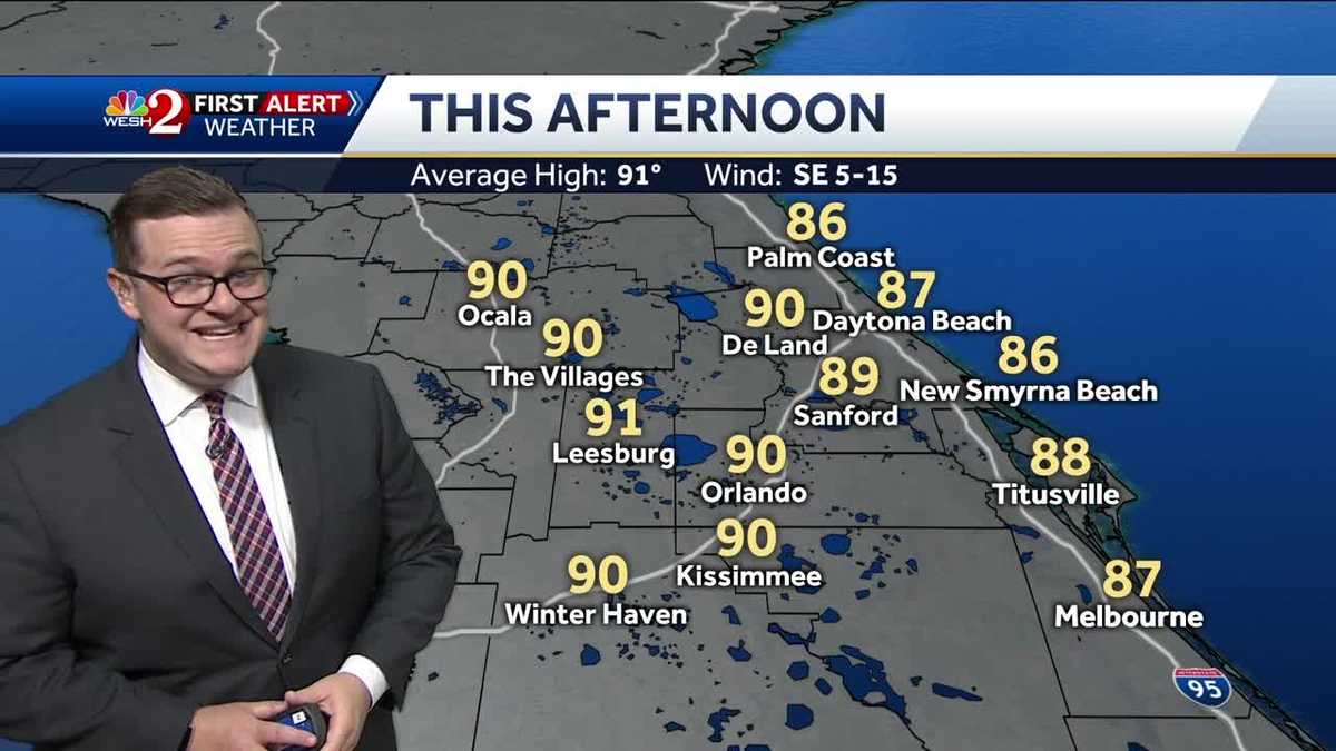 More storms for Father's Day