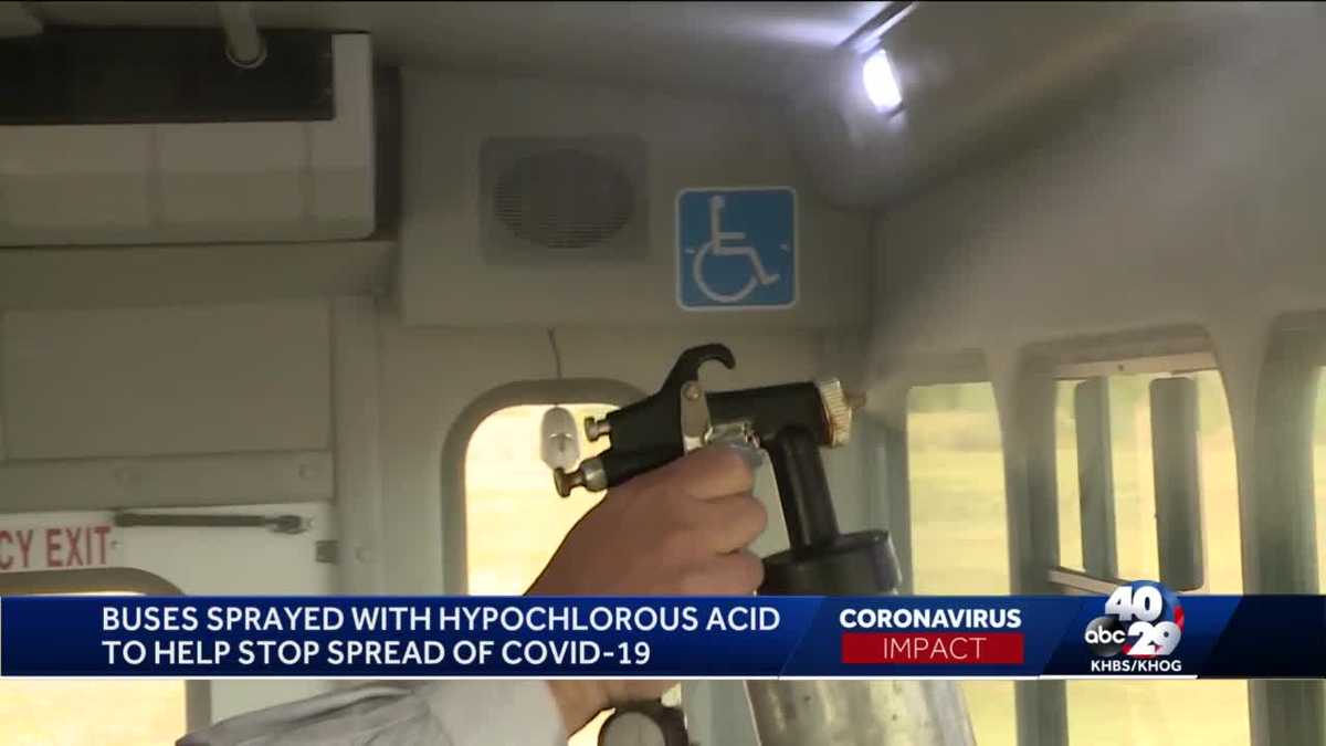 Fort Smith city transit department works to keep buses clean amid pandemic