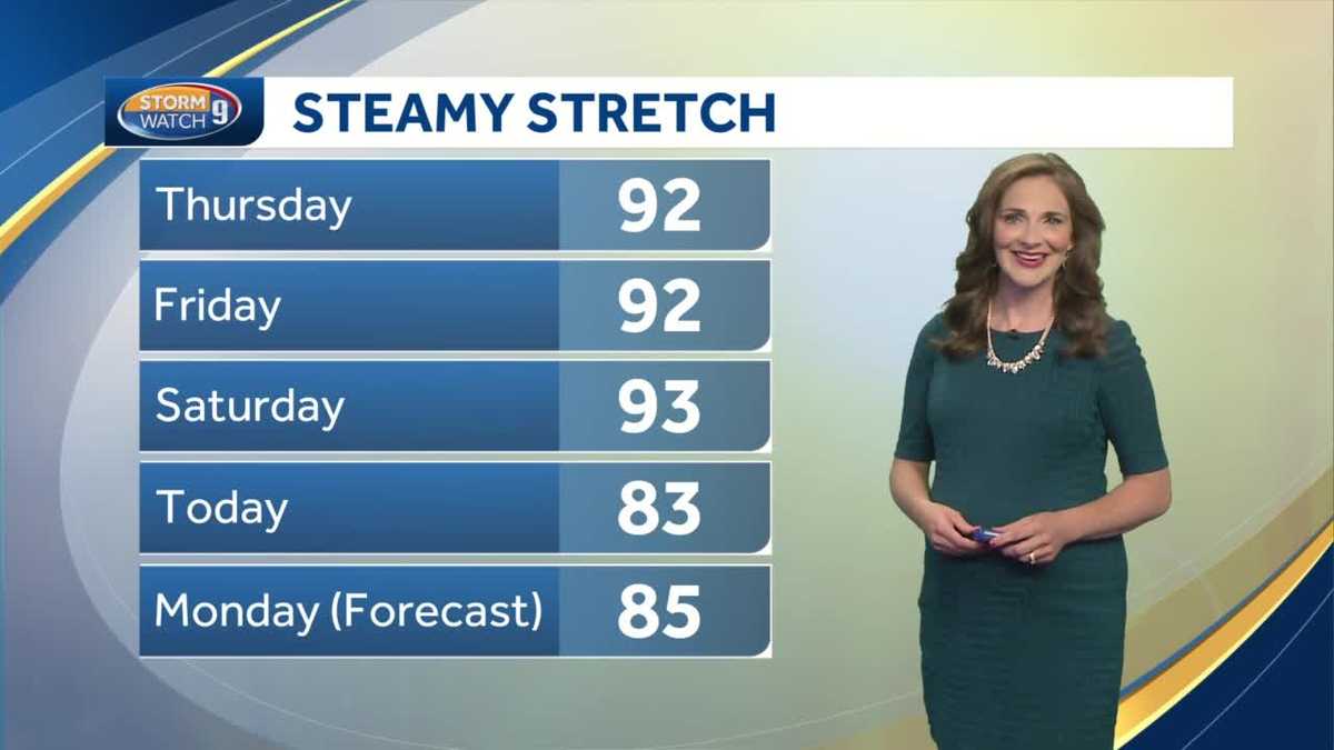 Watch: Sunny and warm start to the work week ahead