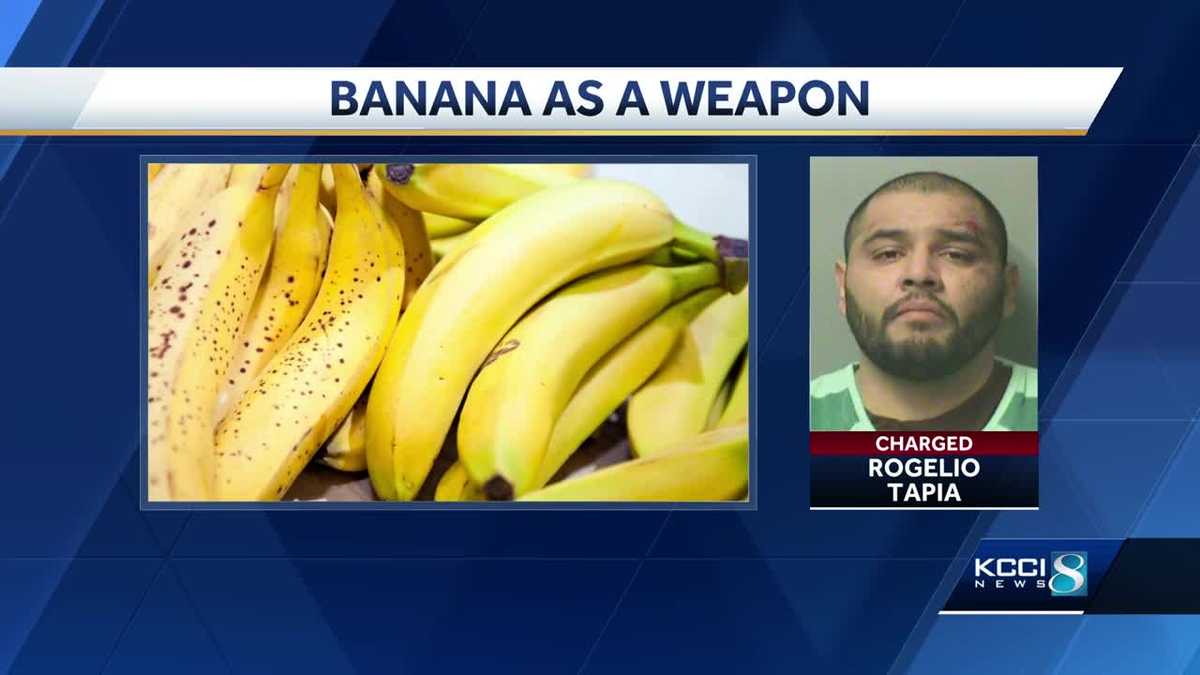 Police: Man causes nearly $1K in damage during ‘banana assault’