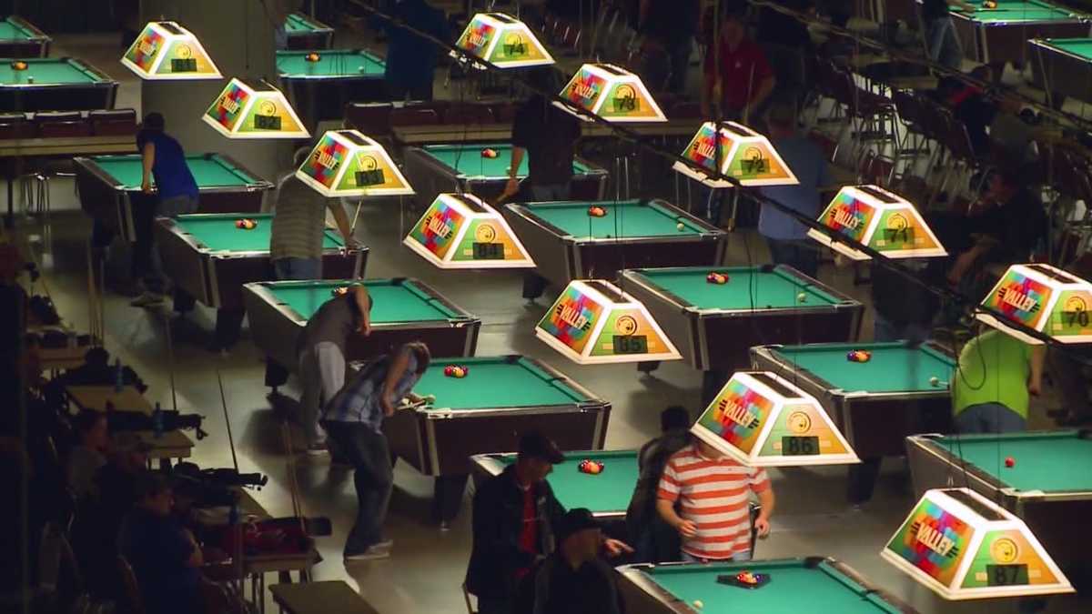 160 Pool Tables Playing At Once During Championships 160-pool-tables-playing-at-once-during-championships