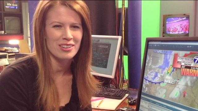 Holly details cold front's movement