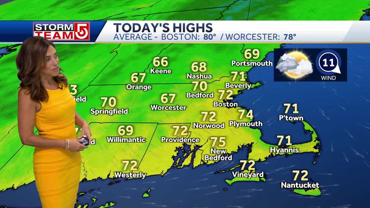 Video: Feel of fall with lower humidity