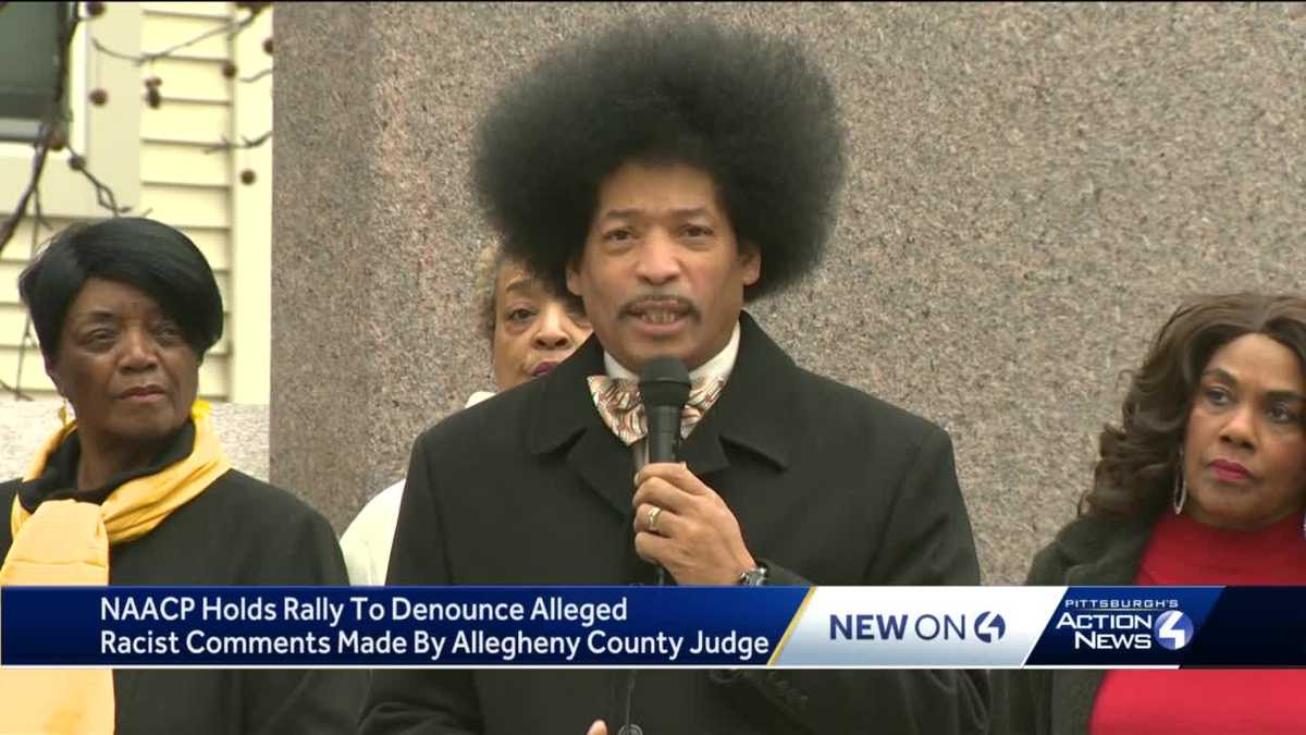 NAACP rallies in Pittsburgh over judge's comments