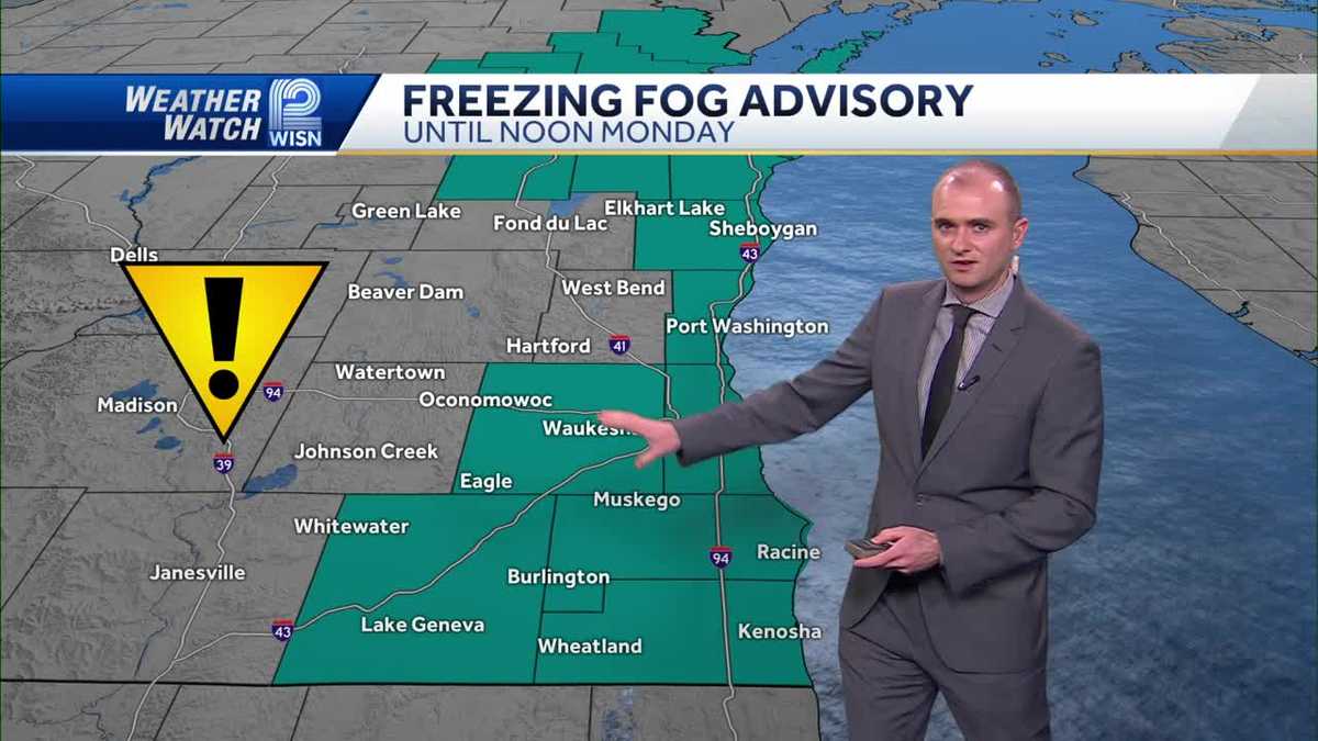 Weather: Freezing Fog Overnight