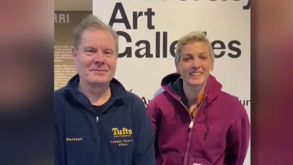 Wake Up Call from Brooke who is running Boston Marathon for Angel Fund