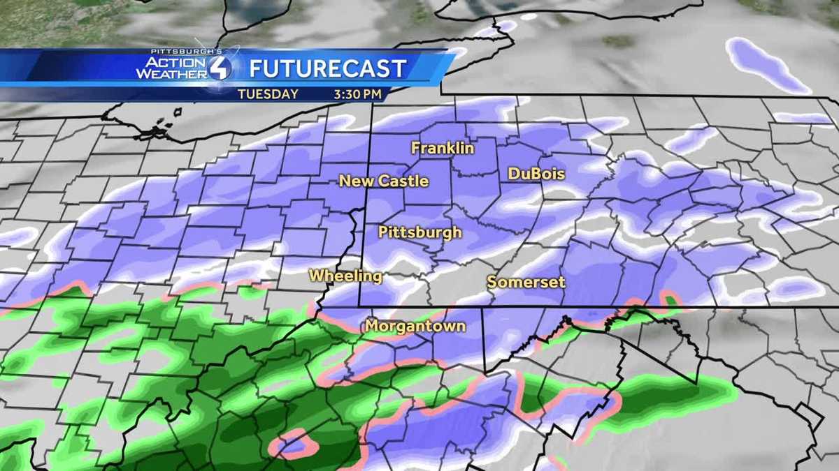 Futurecast: Tuesday's snow models