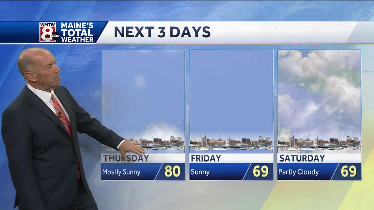 That feel of late summer returns Thursday